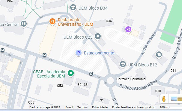 Mapa da UEM — Programa de Pós-Graduação em Administração